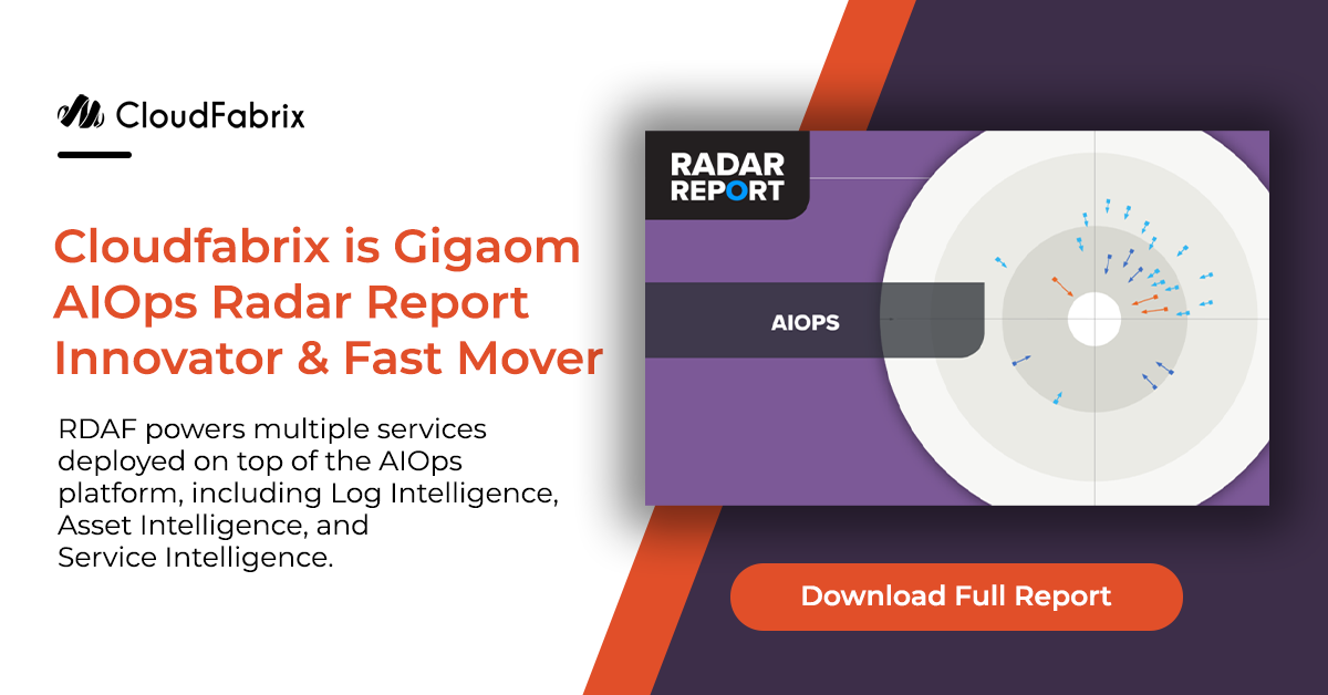 Cloudfabrix Recognized As A Innovator And Fast Mover In Gigaom Aiops